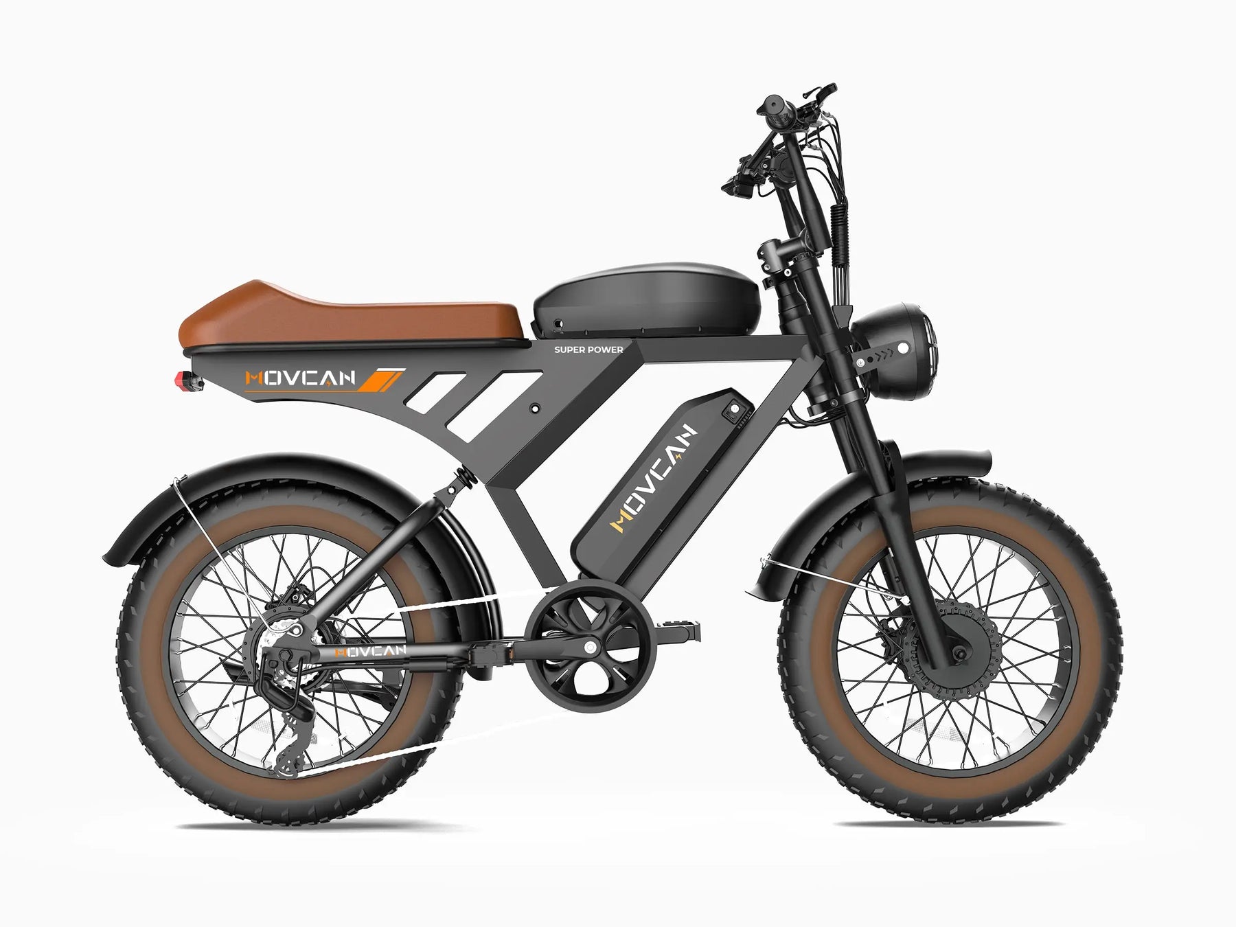 MOVCAN V30 Pro Max eBike | 3000W Dual Motor Fat Tire Electric Bike, 37. ...