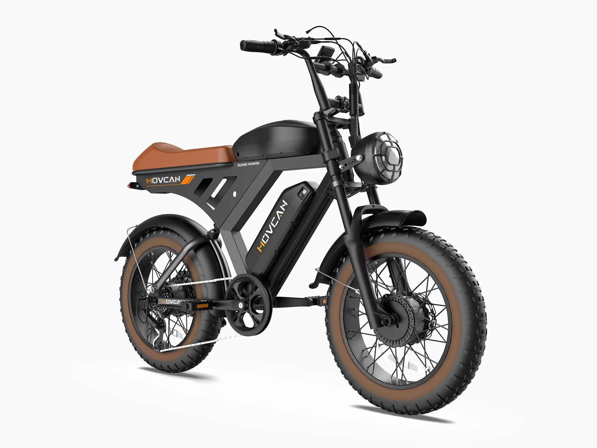 MOVCAN V30 Pro Max eBike | 3000W Dual Motor Fat Tire Electric Bike, 37. ...
